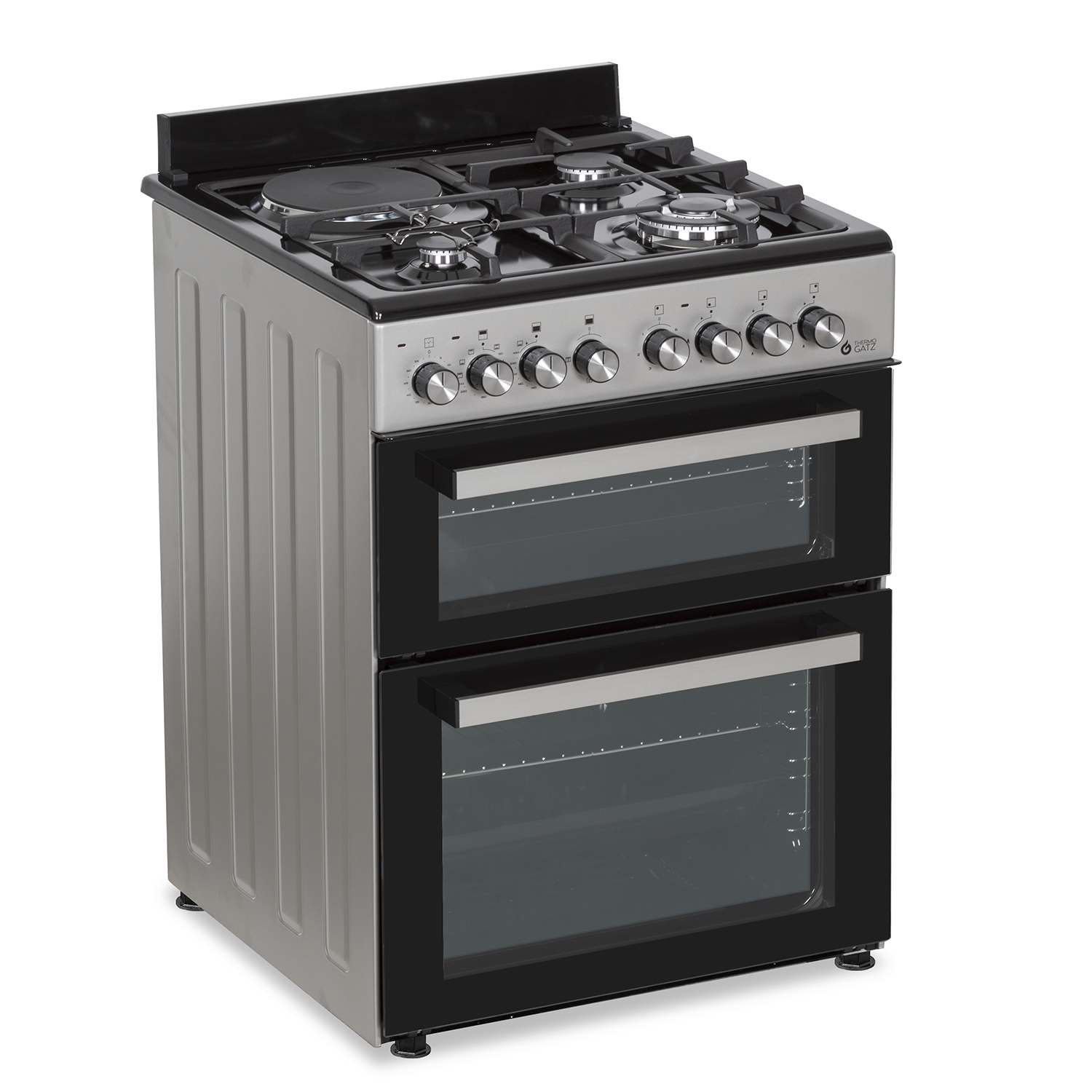 ΚΟΥΖΙΝΑ ΜΙΚΤΗ TGS 8001 IX DOUBLE-CAVITY | Ελεύθερες Κουζίνες Υγραερίου ...