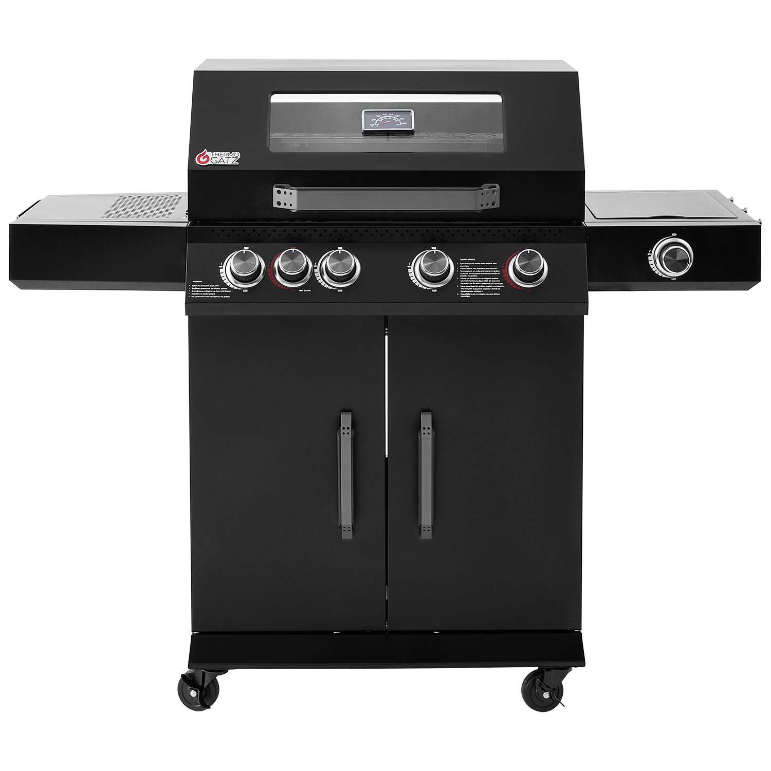 BBQ ΥΓΡΑΕΡΙΟΥ GS GRILL ABYSS VIEW 4+1+1 19kW | Ψησταριές Υγραερίου ...